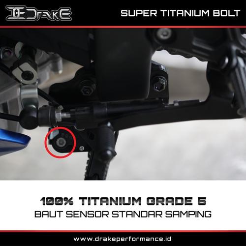 Jual Drake Baut Titanium Sensor Standar Samping ZX25RR ZX 25RR ZX25R ZX ...