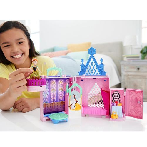 Jual Mattel Disney Frozen Storytime Stackers Playset, Anna’s Arendelle ...