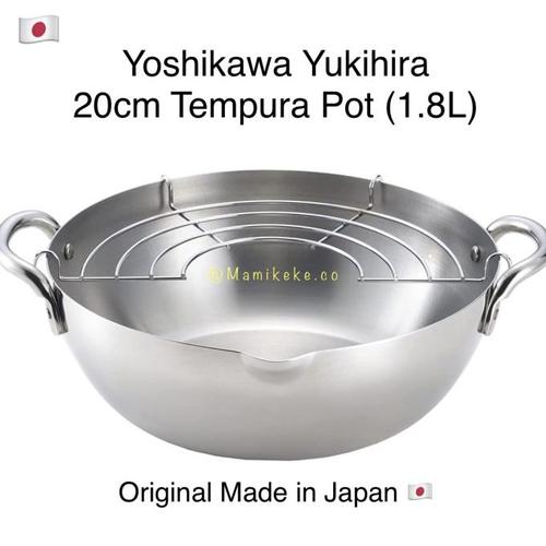 Jual Yoshikawa Japan Tempura Pot original made in Japan panci penggorengan - Jakarta Selatan ...