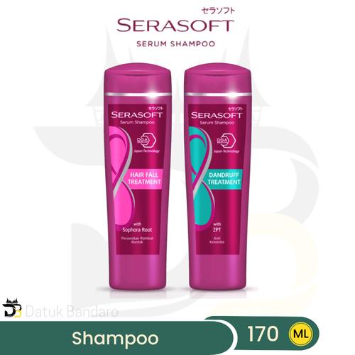 Promo SERASOFT SHAMPOO 340 ml HIJAB HAIR FALL TREATMEN 340ml DANDRUFF ...