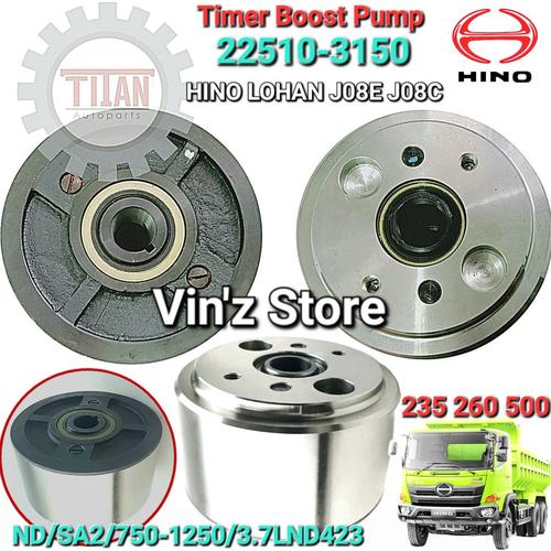 Jual GIGI TIMER INJEKSI PUMP BOSPOM HINO LOHAN 500 J08C J08E ASLI TITAN ...