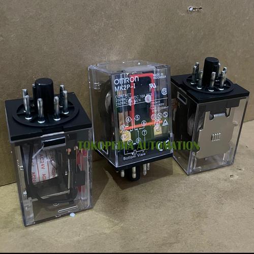 Jual Relay MK2P 220V Omron Socket 220V 10A 8P - Soket AC 8P MK2P-1 8 PIN - AC 220v - Kab. Bekasi ...