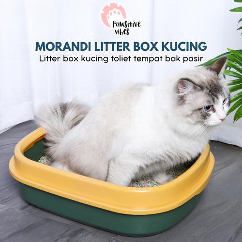 Promo morandi litter box kucing - cat toilet tempat bak pasir kucing ...