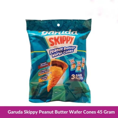 Jual Garuda Skippy Peanut Butter Wafer Cones 45gr - Jakarta Utara ...