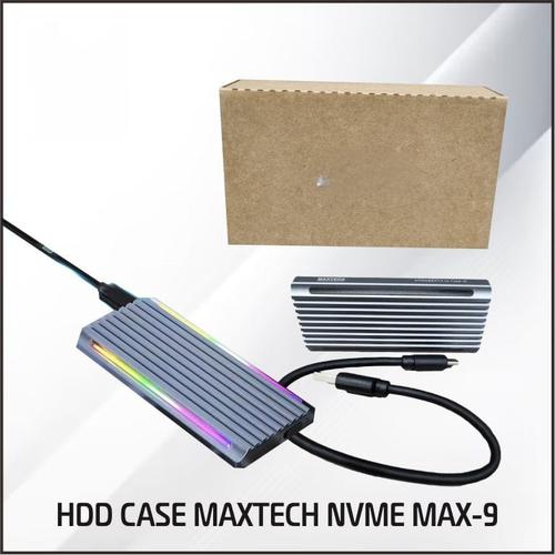 Jual CASE SSD NVME M.2 / SSD CASING ENCLOSURE M.2 NVME RGB - Kota Medan ...