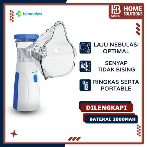 Jual HBHEALT Alat Uap Masker Nebulizer Portable Terapi Pernafasan Bayi ...