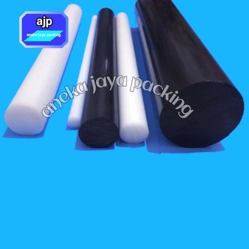 Jual pom rod dia 55mm x 25cm as polyacetal hard nylon batangan - Hitam - Jakarta Barat - aneka ...