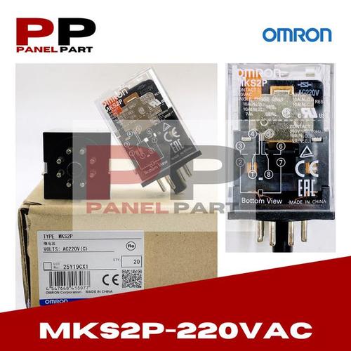 Jual RELAY OMRON MKS2P-220VAC - Kota Surabaya - kodingshop | Tokopedia
