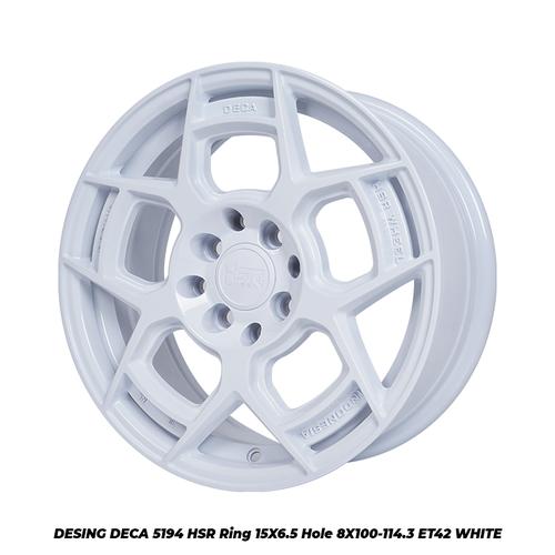Jual velg racing hsr desing deca ring 15 plus ban forceum 165 45 r15 cocok buat mobil wuling air ...
