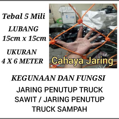 Jual JARING TRUK SAWIT 4X6 METER / JARING TRUK SAMPAH / JARING TRUK ...