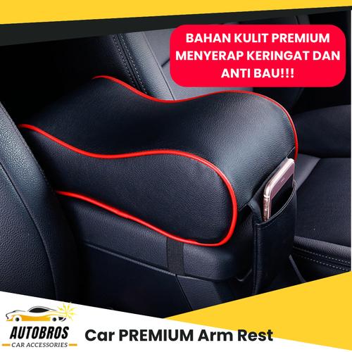 Jual Car Arm Rest Armrest Penyanggah Tempat Tangan Mobil + Phone Holder ...