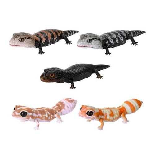 Jual Bandai gachapon blue tongue lizard + western african lizard ...