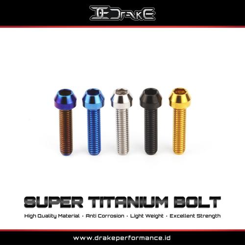 Jual Drake Baut Titanium Clamp Klem Handle Kopling ZX25RR ZX 25RR ZX25R ...