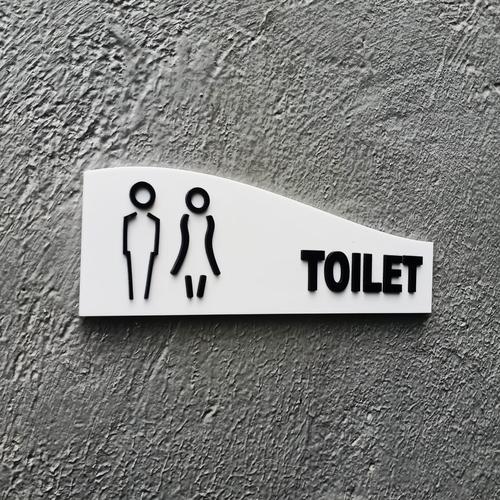 Jual Sign Acrylic Toilet | Sign Toilet Acrylic Timbul - Kab. Bandung ...