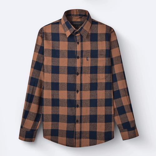 Promo KEMEJA FLANEL PRIA MODEL SLIMFIT MODERN MOTIF FLANNEL KOTAK-RED ...