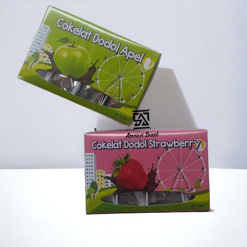 Jual COKELAT DODOL STRAWBERRY APEL oleh oleh khas malang batu chocolate ...
