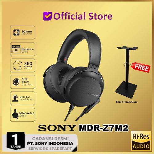 Promo Sony MDR-Z7M2 Hi-Res Sound Monitoring Overhead Headphones Z7 M2 ...