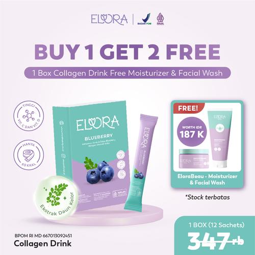 Promo ELORA SPECIAL PACKAGE( 1 BOX COLLAGEN FREE MOISTURIZER & FACE WASH) - Jakarta Barat ...