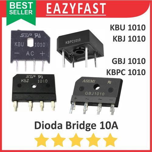 Jual Dioda Kiprok Bridge 10A 10 A Ampere Diode Rectifier KBU1010 ...