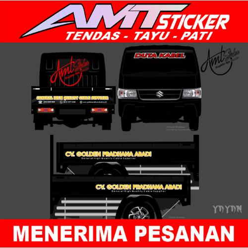Jual Stiker Decal + Cutting Pick Up Carry + Bebas Custom Desain - Pintu ...