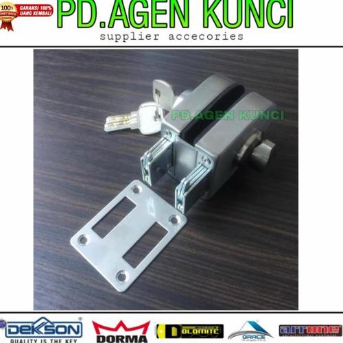 Jual GLASS LOCK PINTU KACA KUNCI PINTU KACA GRENDEL PINTU KACA KE ...