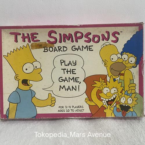 Jual The Simpsons Board Game (1991) - Kota Batam - Mars Avenue | Tokopedia