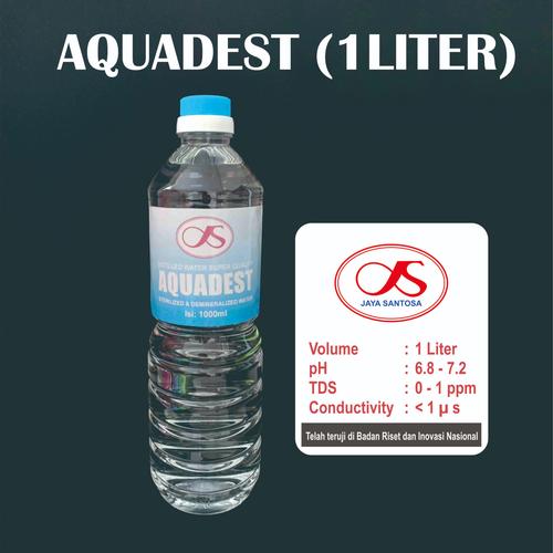 Jual Aquades Aquadest / Distilled Water / Distilled Water/ Air Suling ...