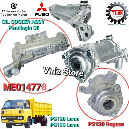 Jual OIL COOLER ASSY + ELEMENT MITSUBISHI COLT DIESEL PS120 ASLI TITAN ...
