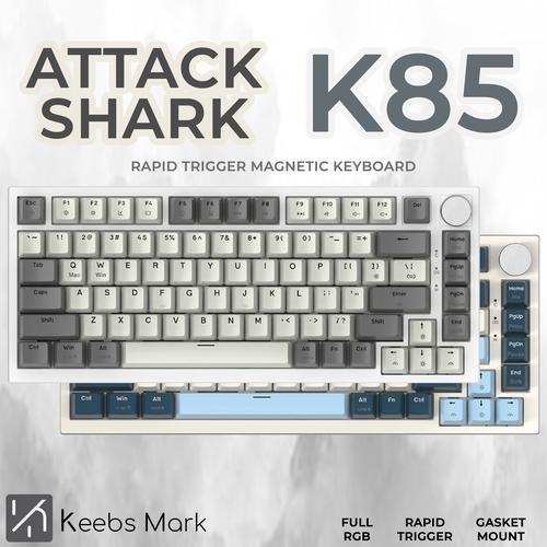 Jual Attack Shark K85 HE Rapid Trigger Magnetic Mechanical Keyboard ...