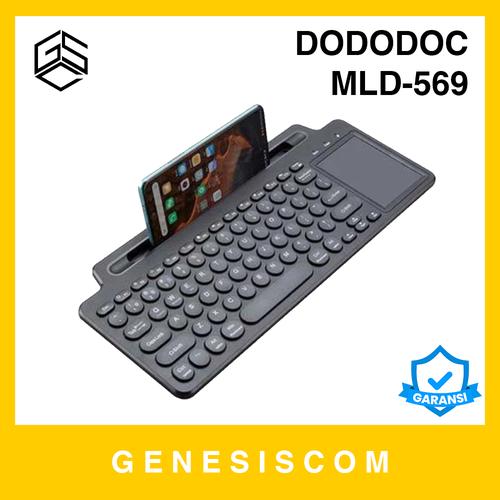 Jual Keyboard & Touchpad Wireless DODODOC MLD-569 - Trackpad Track Touch Pad Bluetooth + 2.4GHz ...