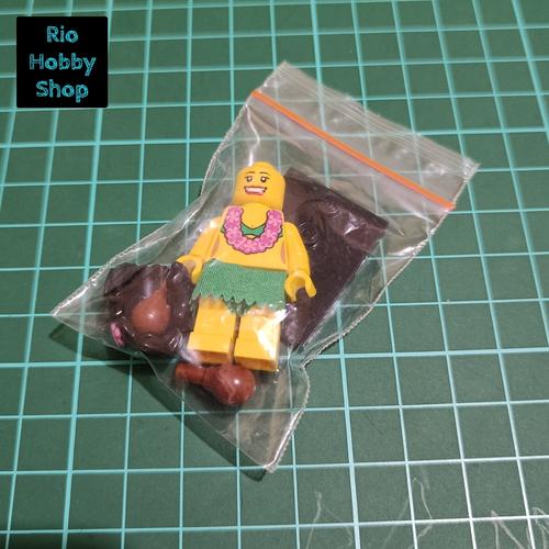 Jual Lego minifigures series 3 Hula Dancer collectible minifigure ...