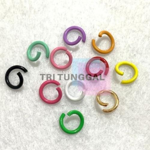 Jual Set Ring O Warna RANDOM ISI 20PCS Warna Warni Besi Split Key Chain ...
