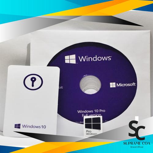 Jual Windows 10 pro Retail FPP - Card +Logo aja - Kota Depok - Suprame ...
