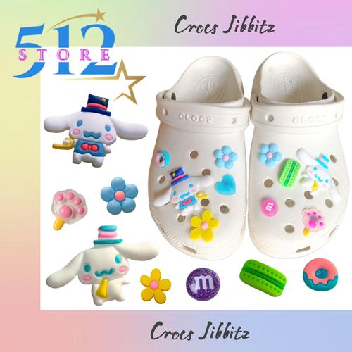 Jual 512 charms - Crocs Jibbitz karakter cinnamoroll sanrio - 3 - Kab ...