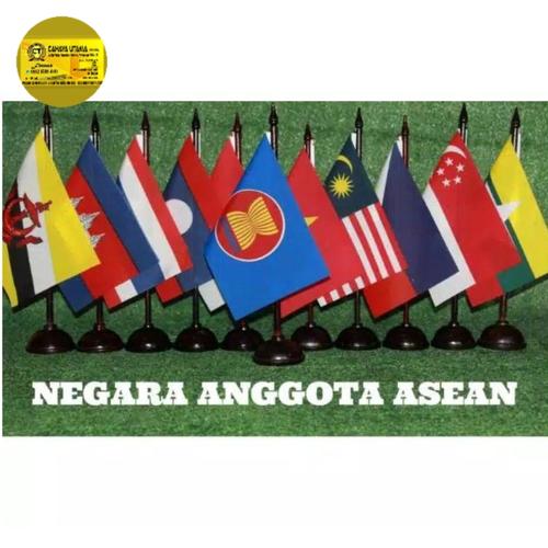 Jual BENDERA MEJA ASEAN SATU SET BENDERA ASEAN - Jakarta Pusat - Cahaya ...