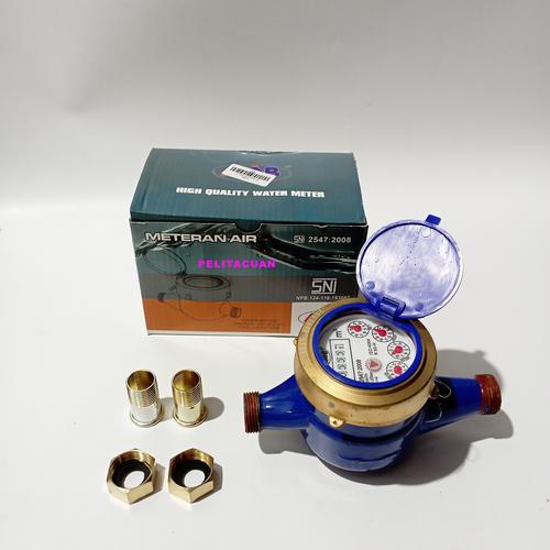 Jual Meteran AIR PDAM SNI Besi Alat Meteran PAM 1/2"-Water Meter AMB ...