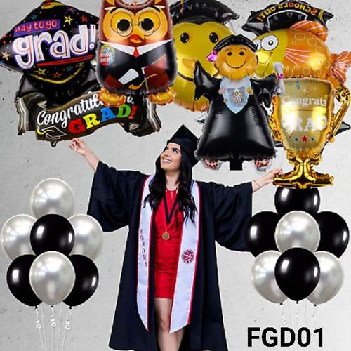 Jual Balon foil graduation jumbo balon wisuda kelulusan sekolah balon ...