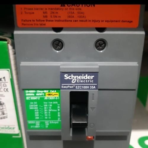 Jual MCCB SCHNEIDER EZC100H3075 75A 3P 30kA ORIGINAL - Jakarta Pusat - noven jaya electric ...