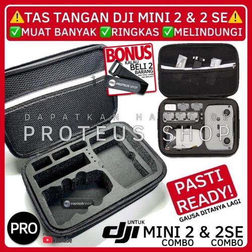 Promo TAS KOPER HARD CASE DJI Mini 2 DRONE BAG BOX KOTAK REMOTE BATRE ...