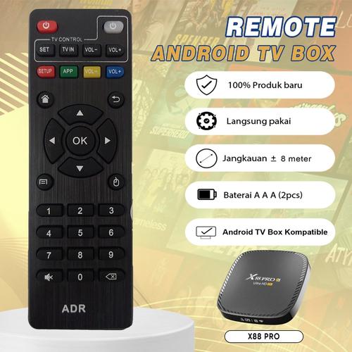 Promo remote x88 pro langsung aktif remote android box x88 pro langsung ...