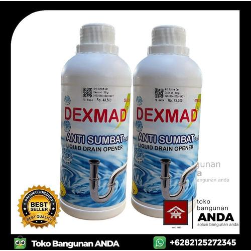 Jual DEXMAD Anti Sumbat Wastafel / Anti Sumbat Saluran / Drain Cleaner ...