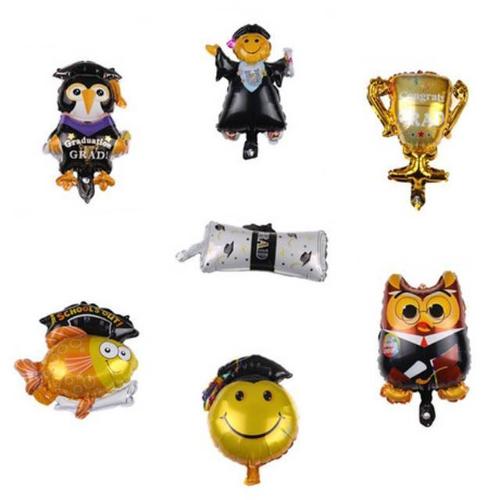 Jual Balon foil graduation mini balon toga wisuda kelulusan sekolah ...