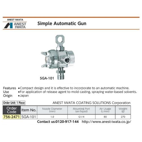 Jual Simple Automatic Gun ANEST IWATA SGA-101 - Kab. Bekasi - Adara ...