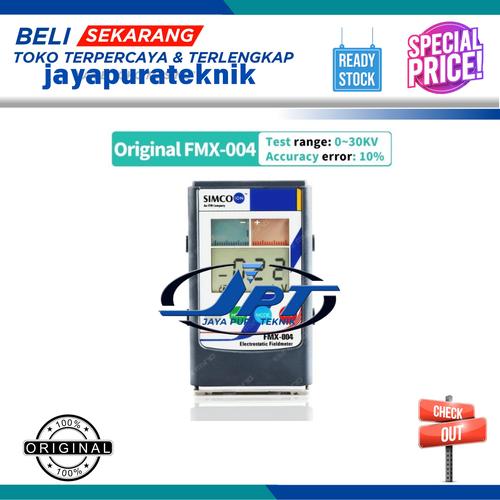 Jual FMX-004 simco fmx004 Electrostatic Field Meter name plat Made in ...