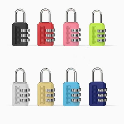 Jual Gembok Koper Mini Kombinasi 3 Kode Resettable Number Lock Koper ...