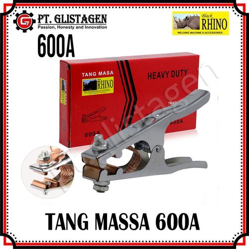 Jual Rhino Tang Massa 600A Earth Clamp Stang Las Ground Klem Masa ...
