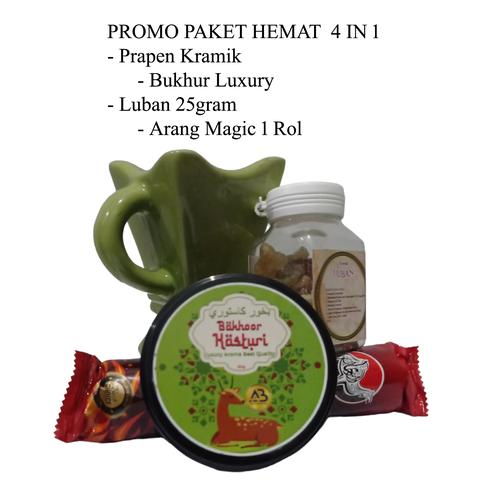 Jual Paketan Bukhur majlis/Bakaran kramik mini/Luban/Arang Magic ...