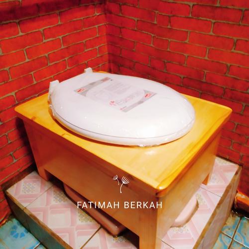 Jual TOILET DUDUK KAYU KLOSET DUDUK KAYU CLOSET DUDUK KAYU PORTABLE 30 ...