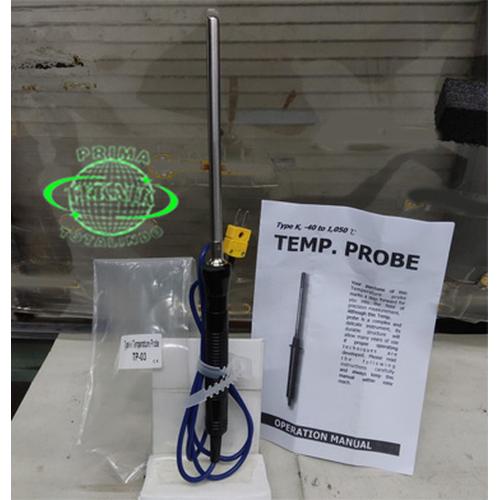 Jual Immertion Temperature Probe Lutron TP-03 ( Type K Thermocouple ...