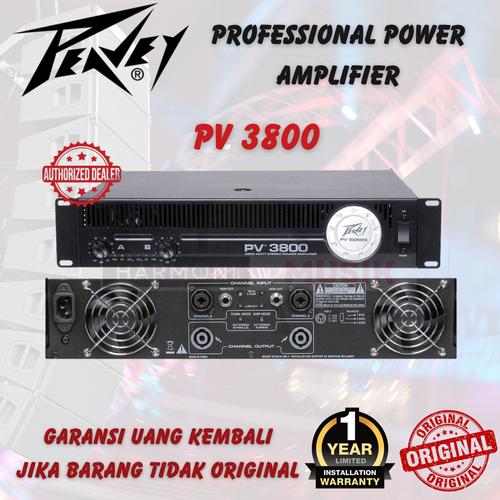Jual Power Peavey PV3800 2-channel Power Amplifier Peavey PV-3800 ...